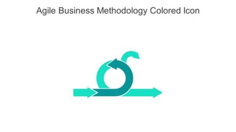 Agile Business Methodology Colored Icon In Powerpoint Pptx Png And