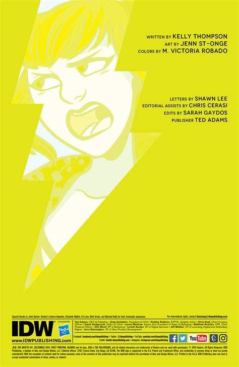 Read Online Jem The Misfits Comic Issue 1
