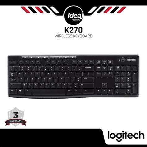 LOGITECH K270 | Wireless Keyboard | Shopee Malaysia