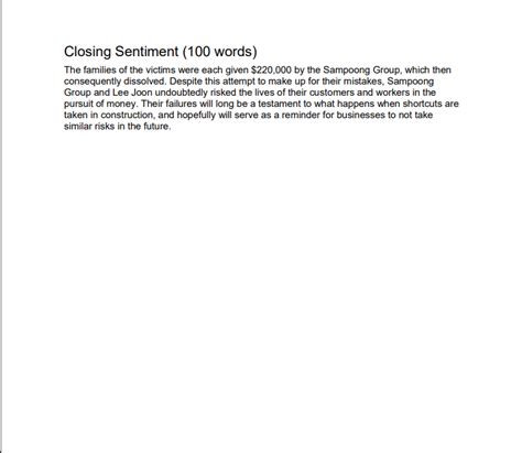 Fascinating Horror Sampoong Department Store Collapse YouTube Script