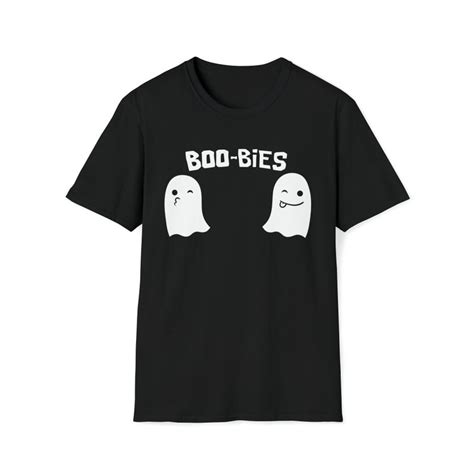 Boo Bies Funny Halloween Spooky Ghost Tshirt Design Unisex Etsy Australia