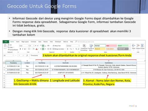 Geocoding Google Forms June Indonesia Ppt