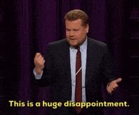 Disappointed Reaction 