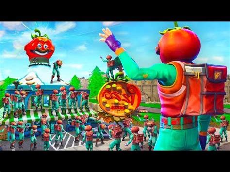 100 Players Say Goodbye To Tomato Town In Fortnite Battle Royale