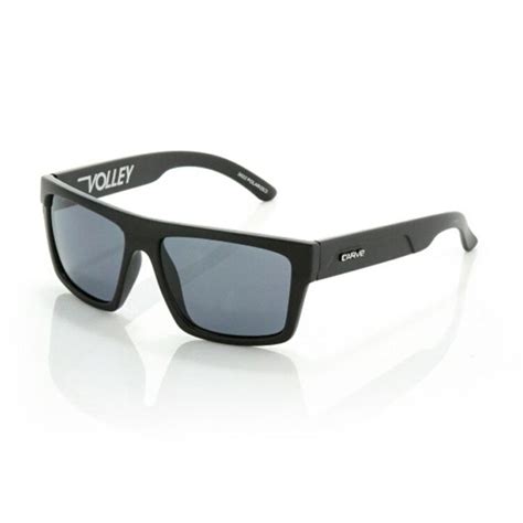 Carve Volley Sunglasses Matt Black And Grey Polarized