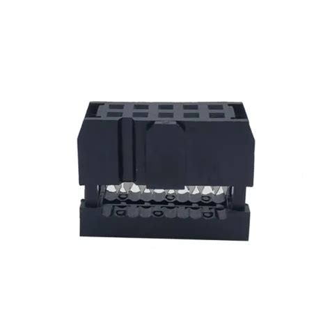 2 54mm Pitch 10 Position Straight Gold Header Ribbon Cable Idc Idc Connector And Board To