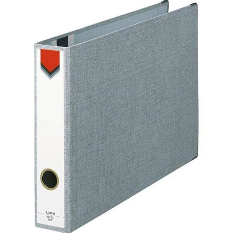 （まとめ買い）ライオン事務器 スモールファイル B4ヨコ 2穴 270枚収容 背幅60mm グレー No 30 B4e 120 20 〔3冊セット〕 【北海道・沖縄・離島配送不可】の通販はau