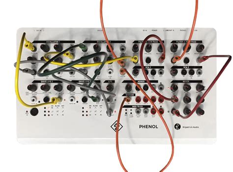 Kilpatrick Audio Phenol Patchable Analog Synthesizer Hobbies And Toys Music And Media Musical