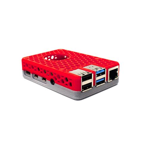 Buy 3d Printed Raspberry Pi 4 Case Black Orange At Best