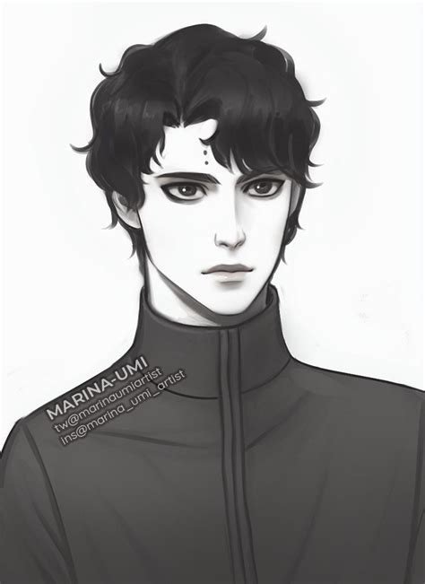 Sakusa Sketch Fanart Haikyuu By Marina Umi On Deviantart