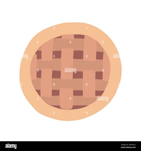 Vector Pie Top View Isolated Stock Vector Image And Art Alamy