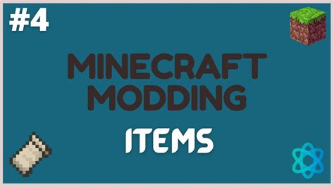 Minecraft Modding W Fabric Ep 4 Items YouTube