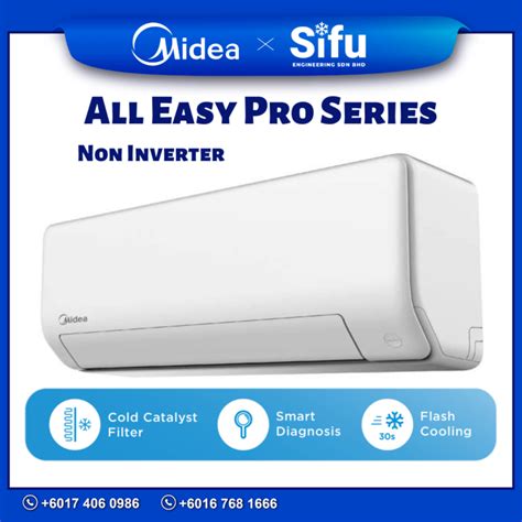Midea Wall Mounted Air Conditioner R32 Xtreme Save Inverter Msxs