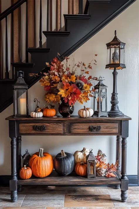 43 Stunning Fall Entryway Decor Inspirations To Welcome Autumn Edward George