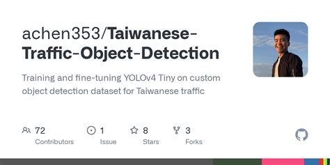 Taiwanese Traffic Object Detection Yolov4 Cfg At Master Achen353