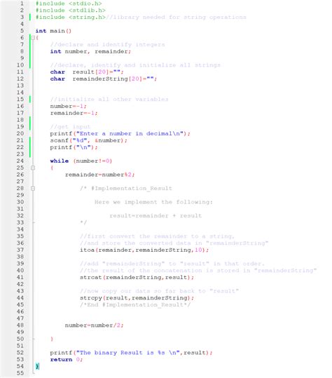 Decimal To Binary Island Class
