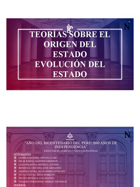 Teorías Del Estado Evolución Del Estado Pdf Estado Política