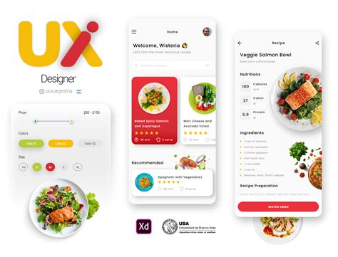 Diseño Ui Adobe Xd Figma Para Delivery On Behance