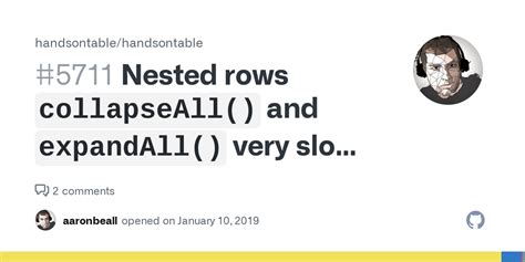 Nested Rows `collapseall` And `expandall` Very Slow On Large Data