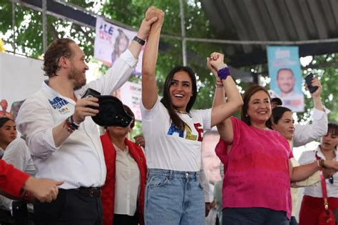 Alessandra Rojo de la Vega es la favorita para gobernar la alcaldía