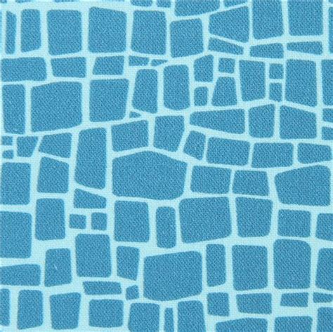 Turquoise Robert Kaufman Teal Square Rectangle Shape Dinoroar Fabric By