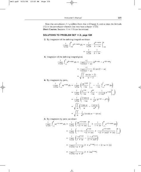 Solution Manuals Of Advanced Engineering Mathematics Erwin Pdfdrive 78 Instructors Manual