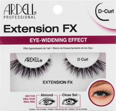 Ardell Extension FX Eye Widening Effect D Curl Lashes 1 Ct Fred Meyer