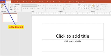 Cara Menampilkan Ruller Penggaris Di Powerpoint Blogger Toraja