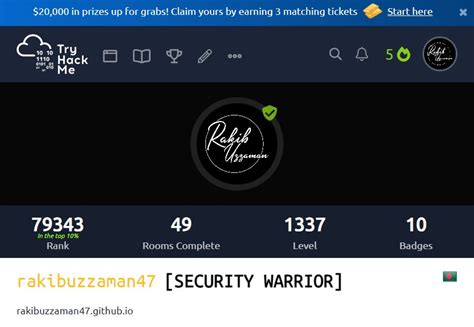 Rakib U On Linkedin Tryhackme Cybersecurity Securityengineer Itsecurity Networking…