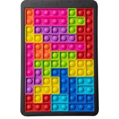 Building Block Pop It Pussel Popit Puzzle Game 250 Fyndiq