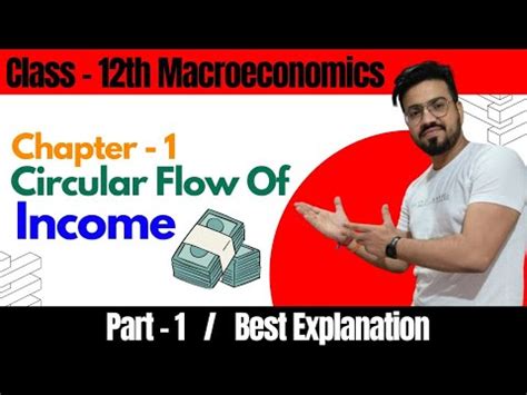 Circular Flow Of Income Class 12th Chapter1 Part 1 Macroeconomics