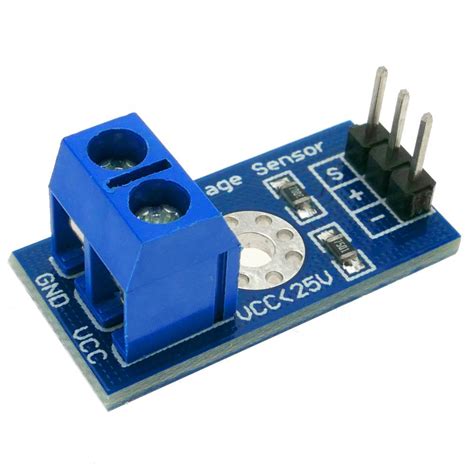 【樂意創客官方店】《附發票》電壓檢測模組 Voltage Sensor 電壓感測器適用 Arduino 各種mcu 蝦皮購物