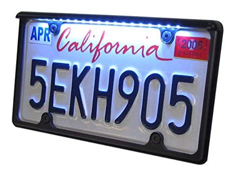 Compare Price Led License Plate Light Frame On StatementsLtd