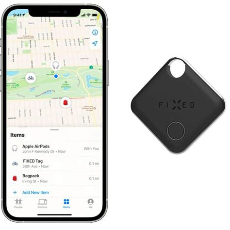 Lokalizator Z Czujnikiem Ruchu Bluetooth Fixed Tag Find My Czarny Pancernik Eu 8591680146628