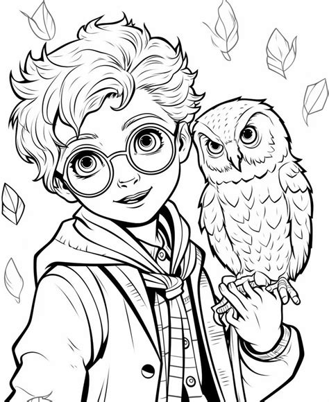 20 Harry Potter Coloring Book Free Printable Coloring Page Harry
