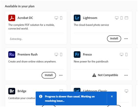 Solved Error While Installing Acrobat DC Adobe Community