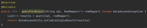 Query Vs Queryforobject Issue Newwisdom Til Github
