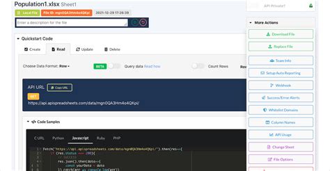 Api Spreadsheets Create Spreadsheet Importers Appsumo