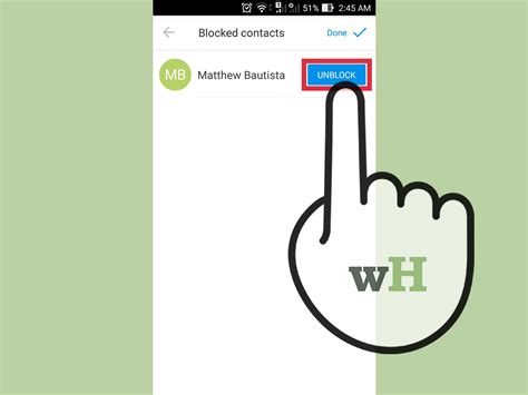 Comment Bloquer Et Débloquer Un Contact Sur Imoim