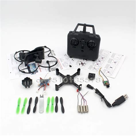 DIY Mini Drone With MP Wifi Camera Assembly Remote Control Quadcopter Helicopters Headless