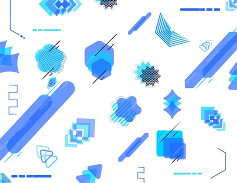 Premium Vector Geometric Shapes Graphics
