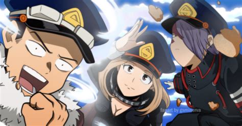 Groundspiritminerva My Hero Academia Seiji Shishikura Shiketsu Guys