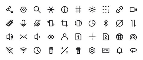 Premium Vector Smartphone Pulldown Status Bar Icon Set Essential