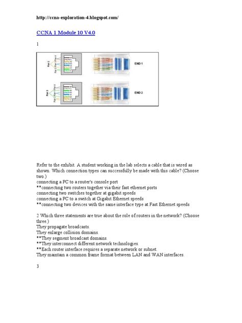 Ccna 1 Module 10 V40 Download Free Pdf Cisco Certifications Computer Network