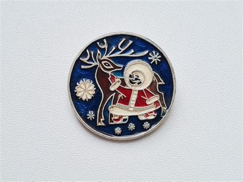 Soviet Enamel Badge Soviet Pin Vintage Collectible Gem