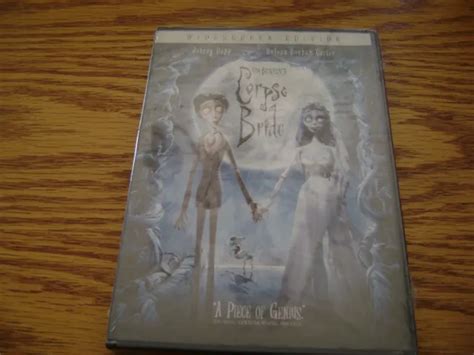 Tim Burtons Corpse Bride Dvd Widescreen Johnny Depp Nuovissimo