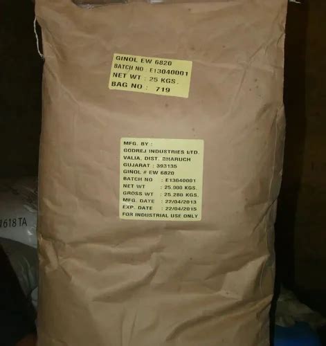 Emulsifying Wax E Wax Grade Standard Ip Grade Packaging Size 25 Kg