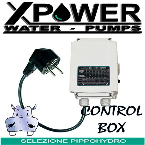 Quadro avviatore per elettropompa CONTROL BOX V230M monofase completo ...