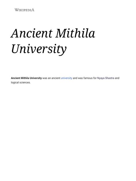 Ancient Mithila University Pdf Hindu Philosophy Āstika