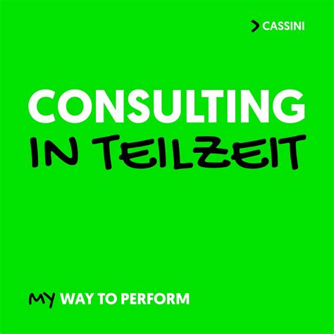 Cassini Consulting Ag On Linkedin My Way To Perform